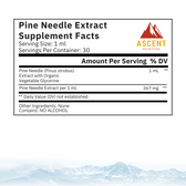 Pine Needle Extract, Pine Needle Tea Alternative, 267 mg – Ascent Nutrition