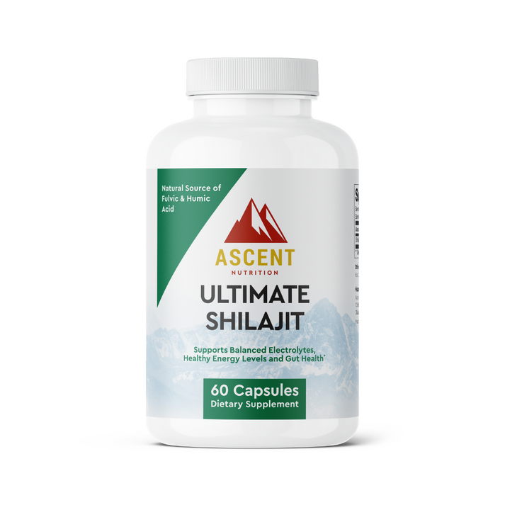 Ultimate Shilajit, 60 Capsules, 1 g – Ascent Nutrition